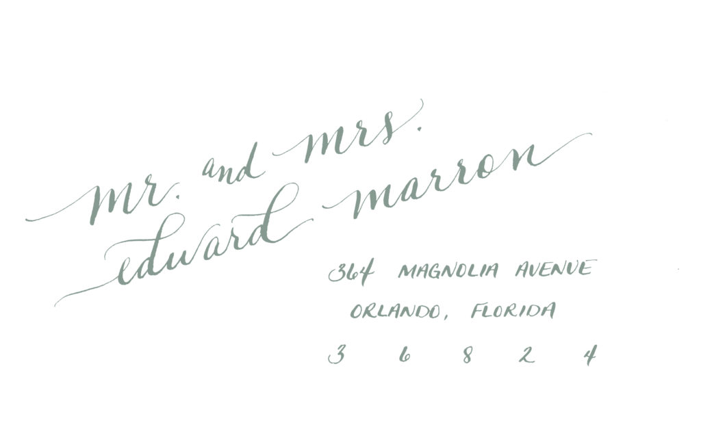 Style Choices – Calligraphy By Cami