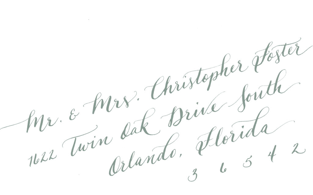 Style Choices – Calligraphy By Cami